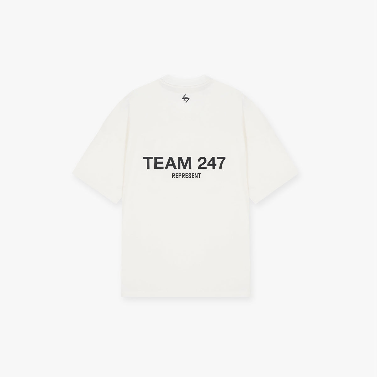 Team 247 Oversized T-Shirt - Flat White | REPRESENT