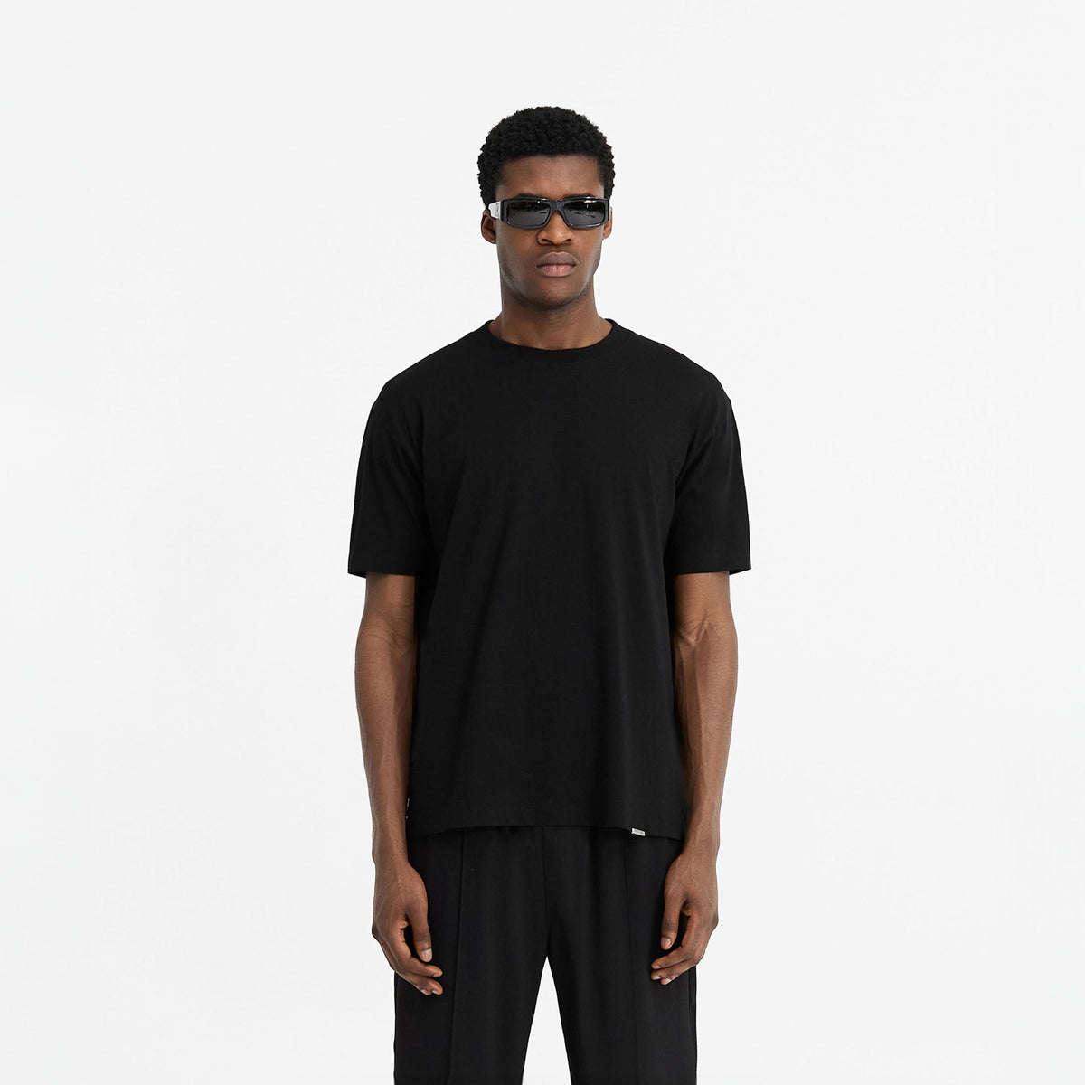 Black Initial T-Shirt Cotton | Mens T-shirts | REPRESENT