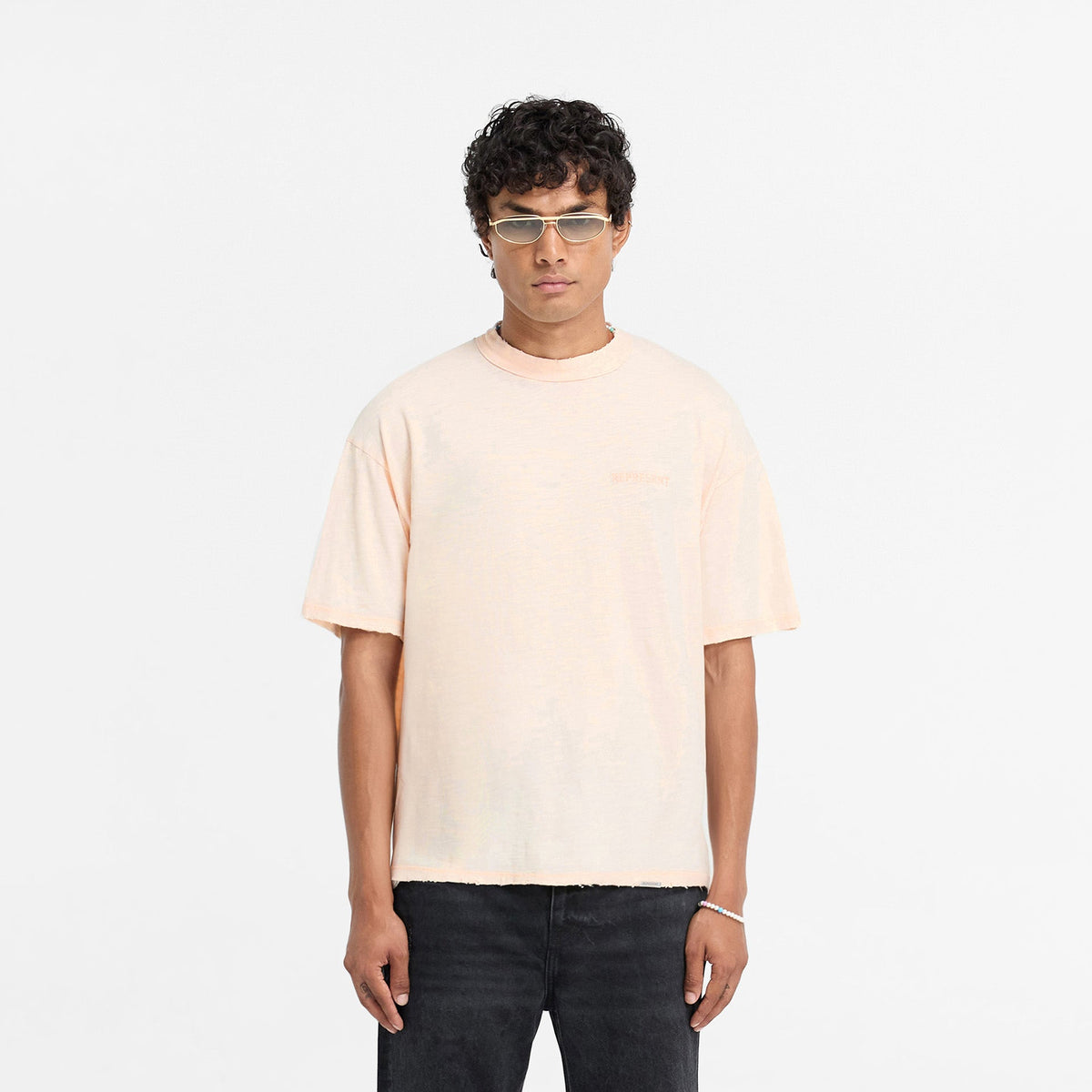 Peach Slub T-Shirt | REPRESENT
