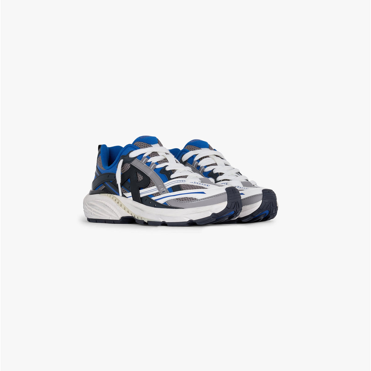 Royal Blue Grey Storm Runner | Mens Footwear | REPRESENT