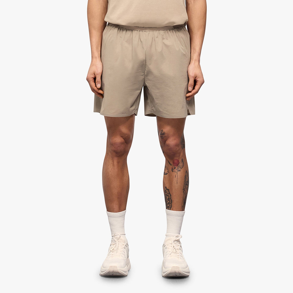 247 Training Shorts - Pebble | REPRESENT