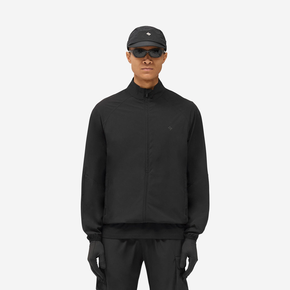 Jet Black 247 DNA Track Jacket | Gym Jacket | REPRESENT