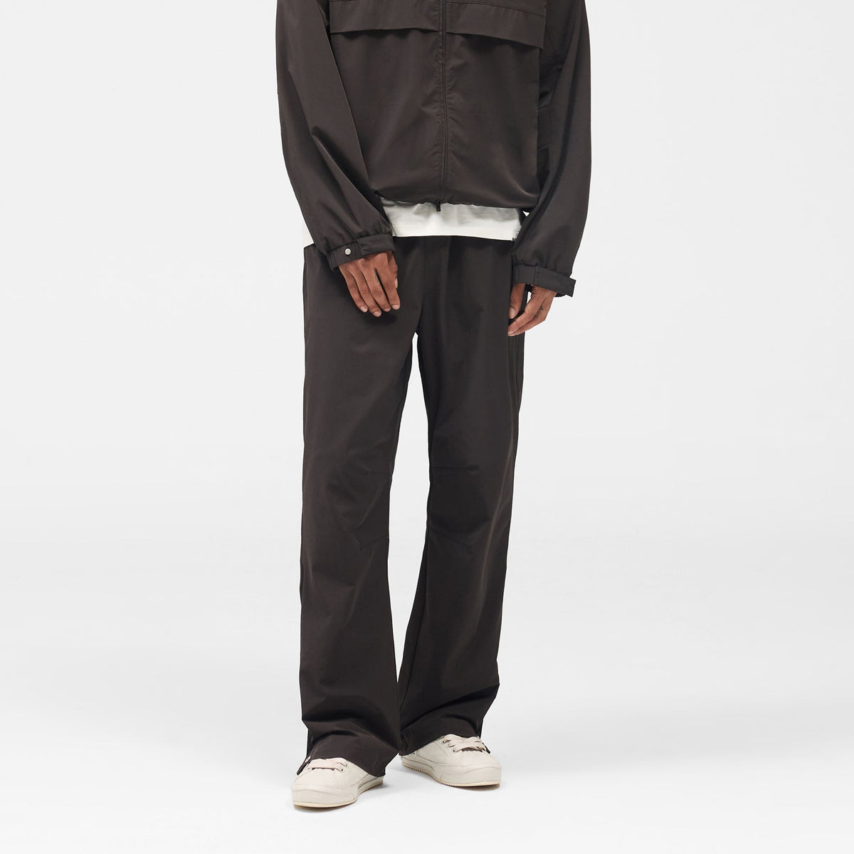 Initial Nylon Track Pant | Coffee | REPRESENT