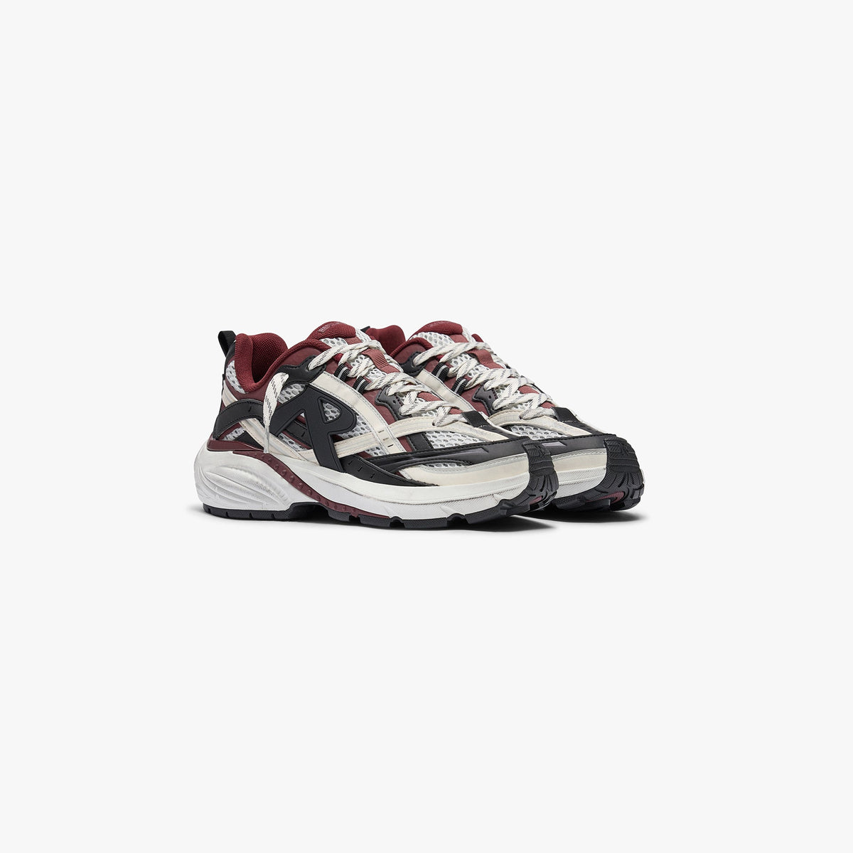 Maroon Storm Runner Distressed | Mens Footwear | REPRESENT