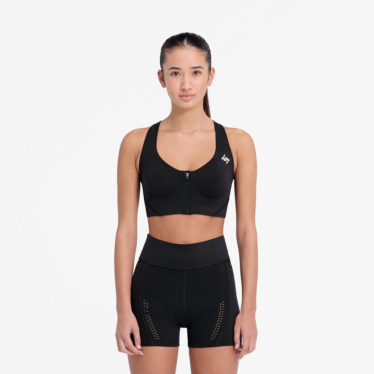 247 X Puma Women's Shapeluxe Sports Bra | Black | REPRESENT