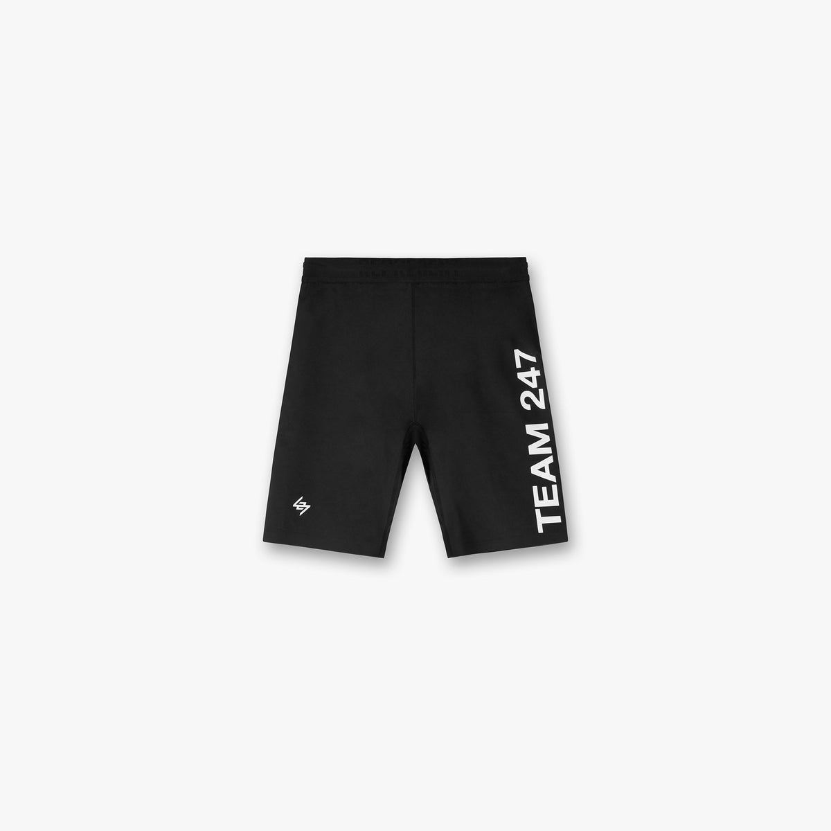 Black Team 247 Half Tight Leggings | Mens Running Short | REPRESENT