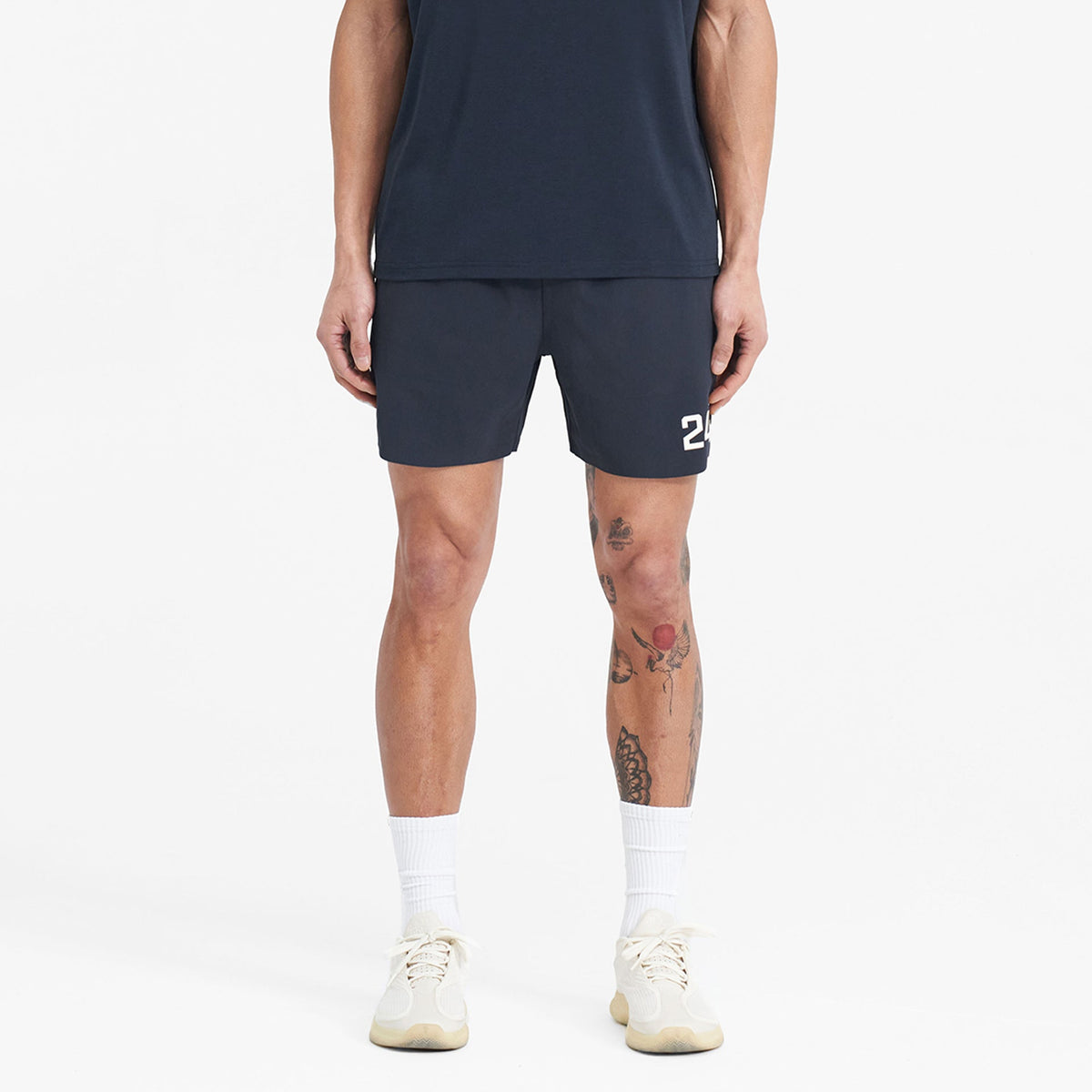 Navy Gym Shorts | 247 | REPRESENT