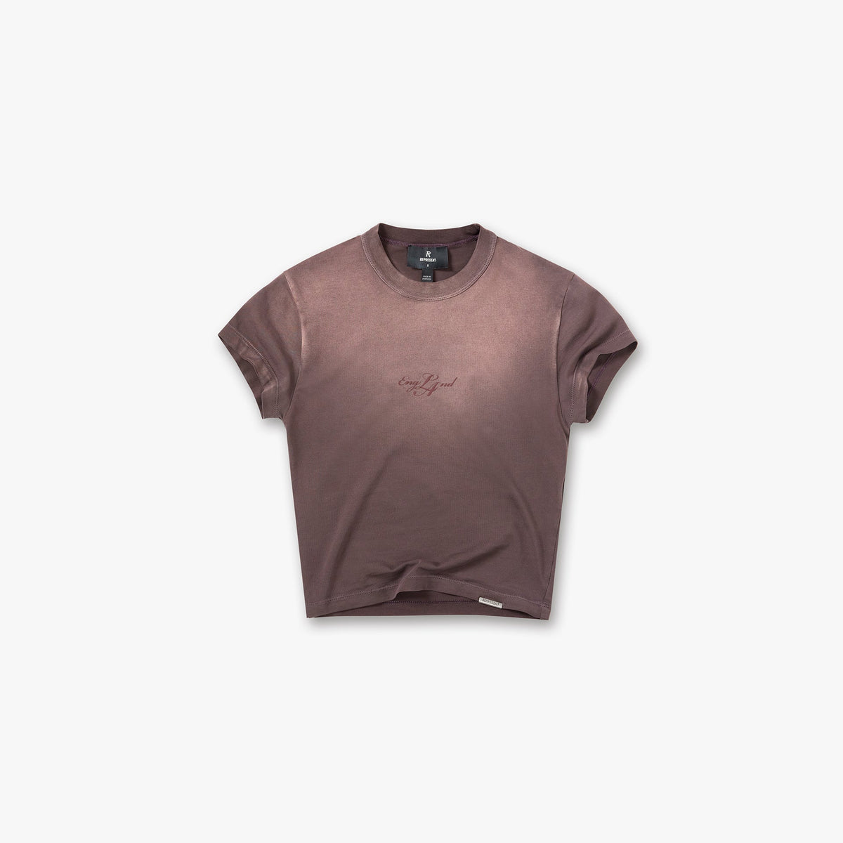 Washed Brown EngLAnd Baby Tee | Graphic T shirts | REPRESENT