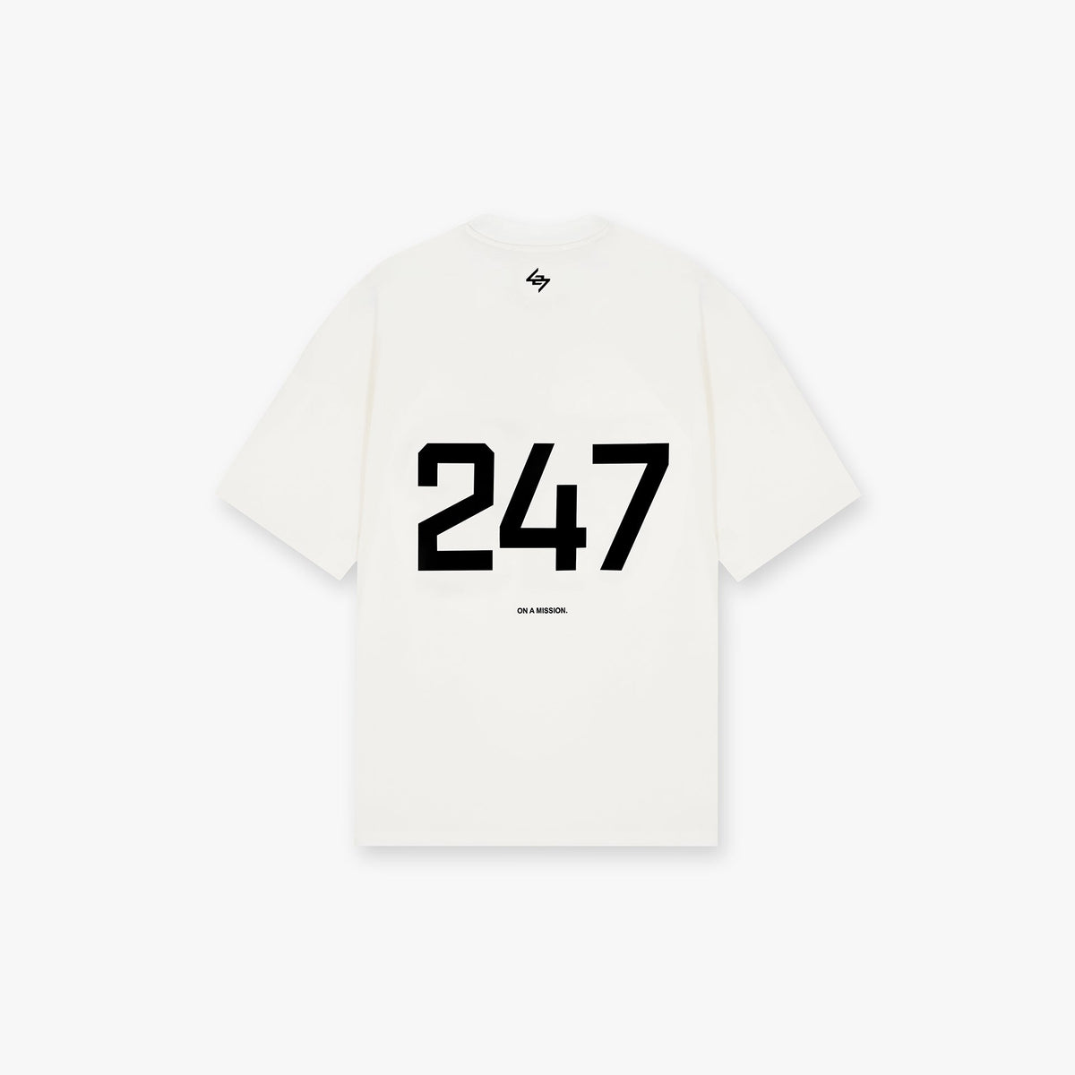 White Oversized Gym Top | 247 | REPRESENT
