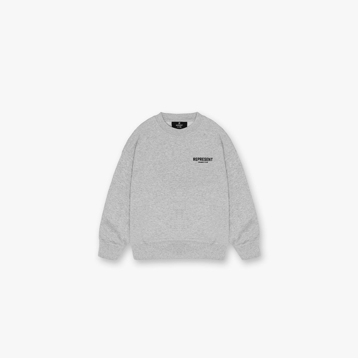 Represent Mini Owners Club Sweater - Ash Grey | REPRESENT
