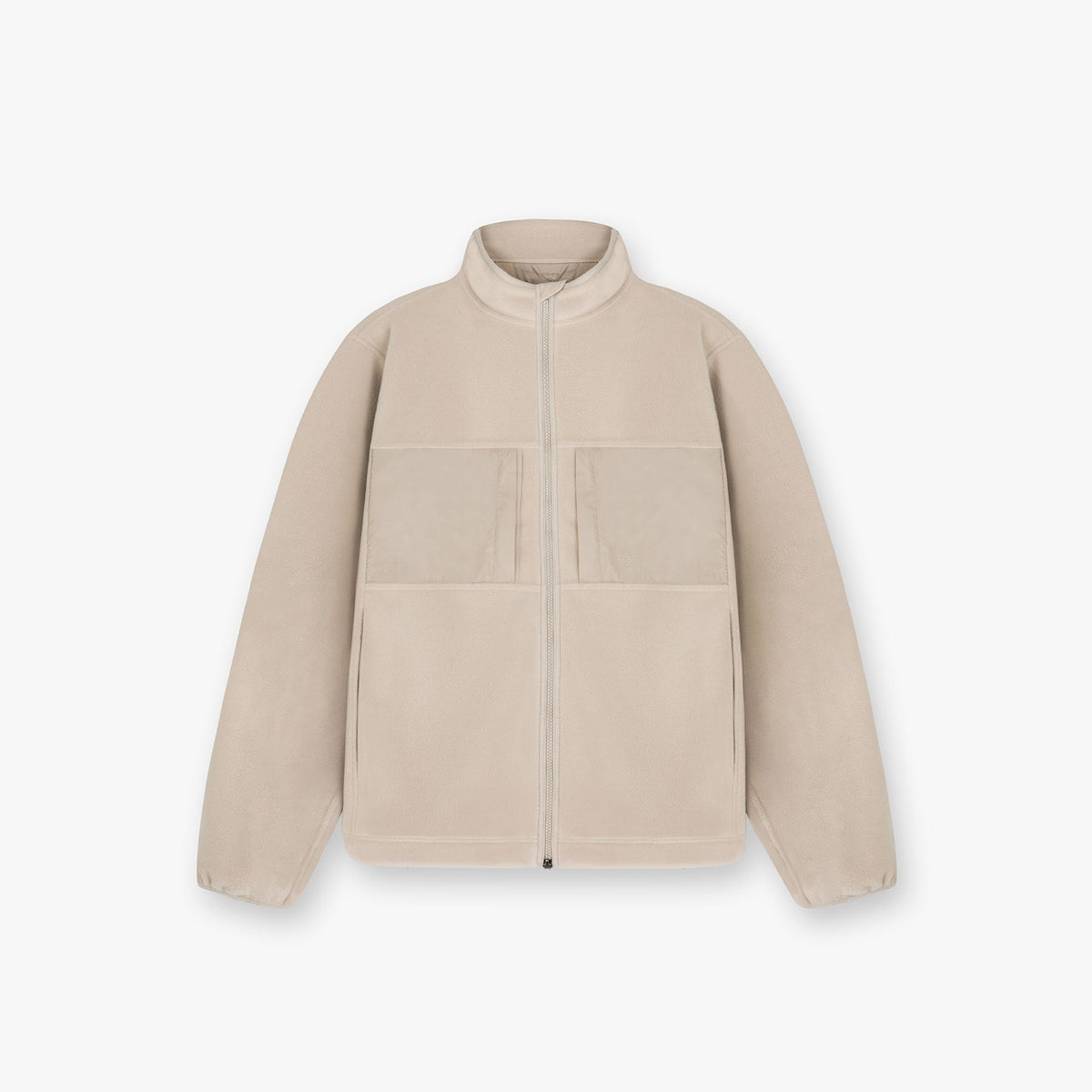 247 Polar Panelled Fleece - Pebble | REPRESENT