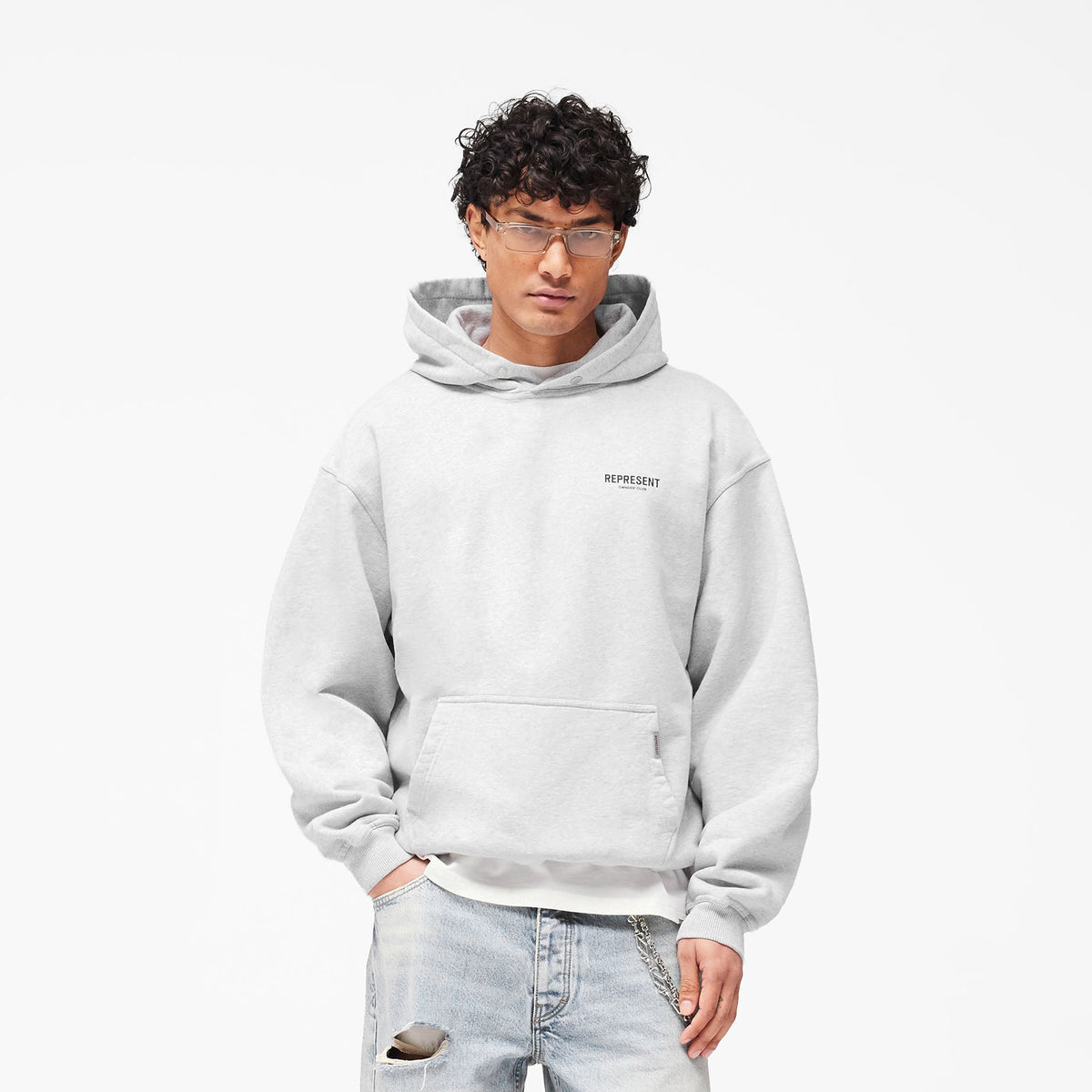 Represent Owners Club Hoodie | Ash Grey Hoodies | Represent | REPRESENT