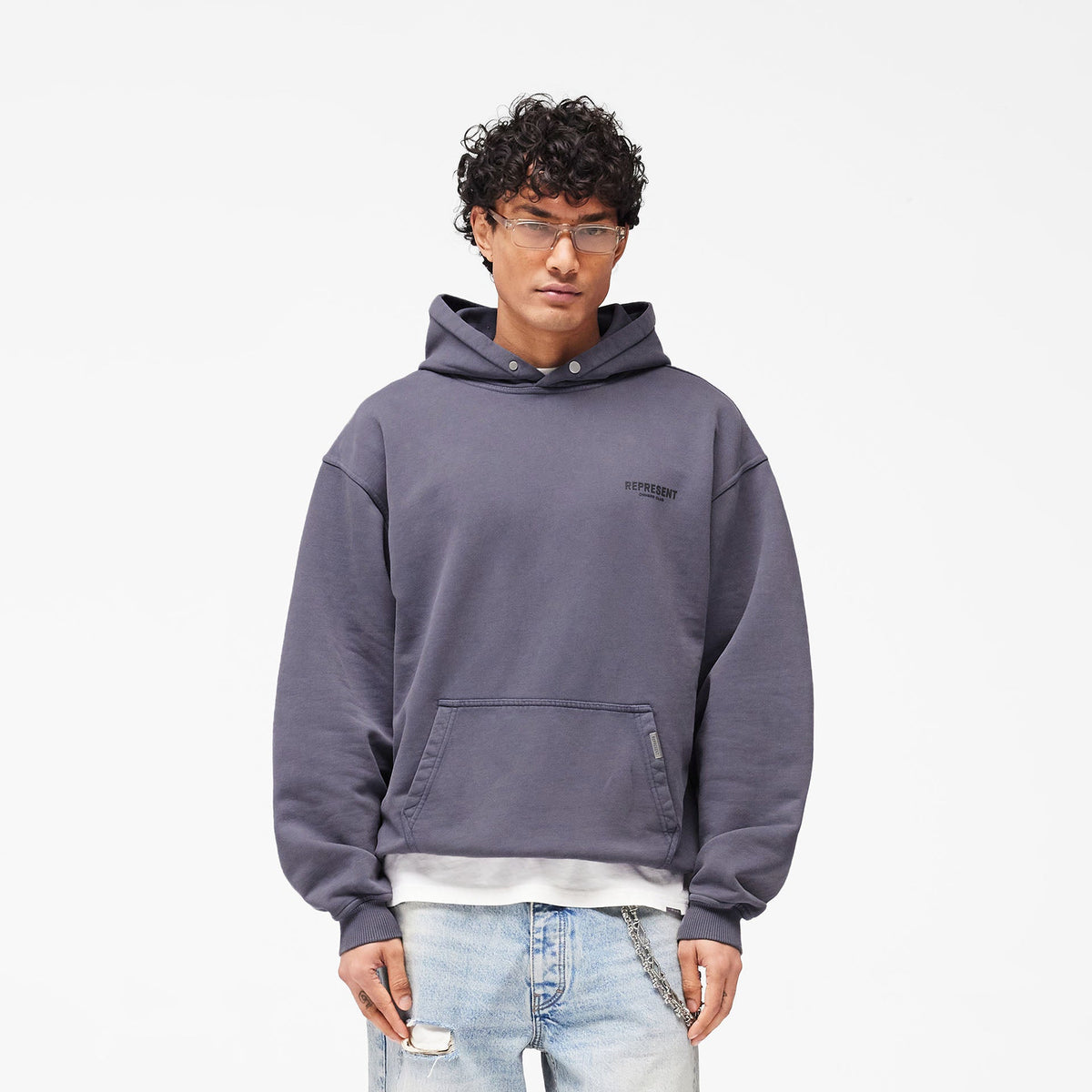 Represent Owners Club Hoodie - Storm | REPRESENT