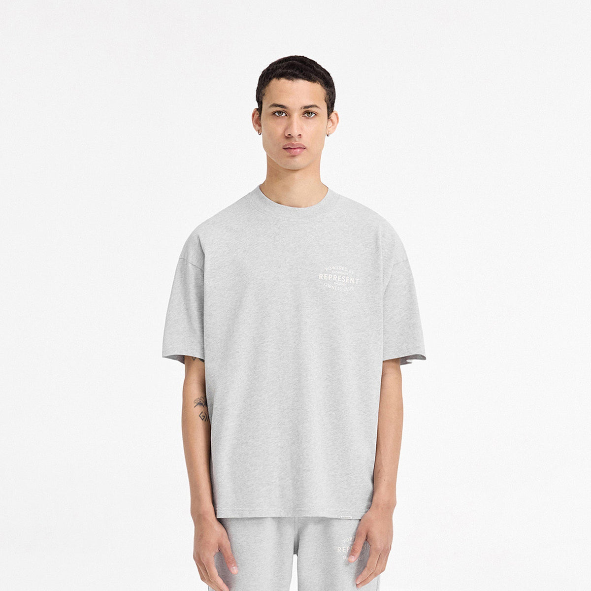 Ash Grey T-Shirt | Stamp Owners' Club | REPRESENT