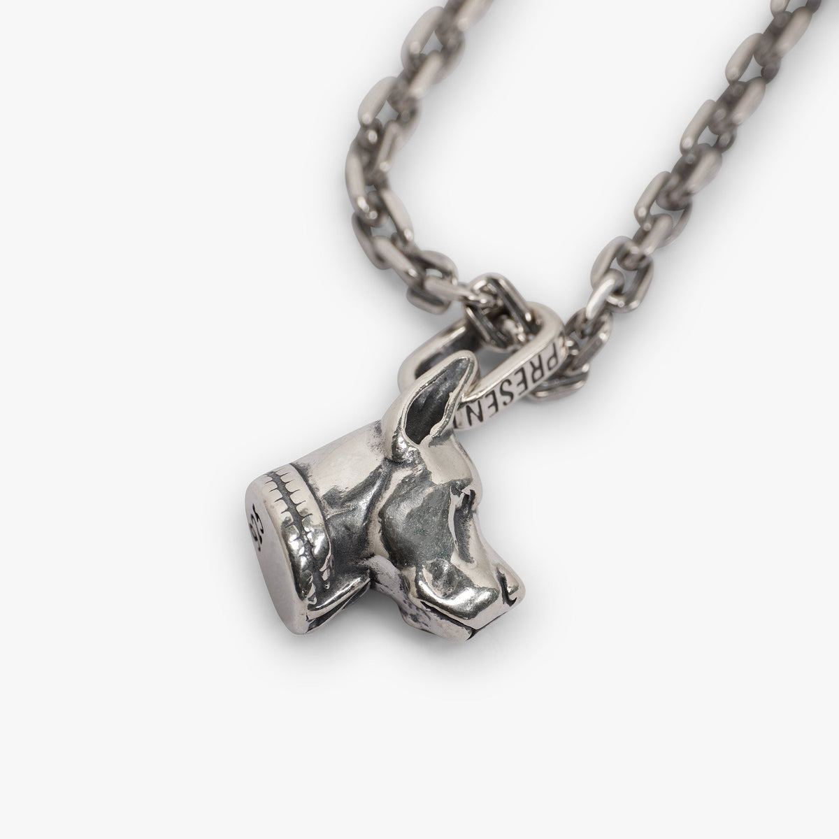 Silver Doberman Pendant Necklace | Accessories | REPRESENT