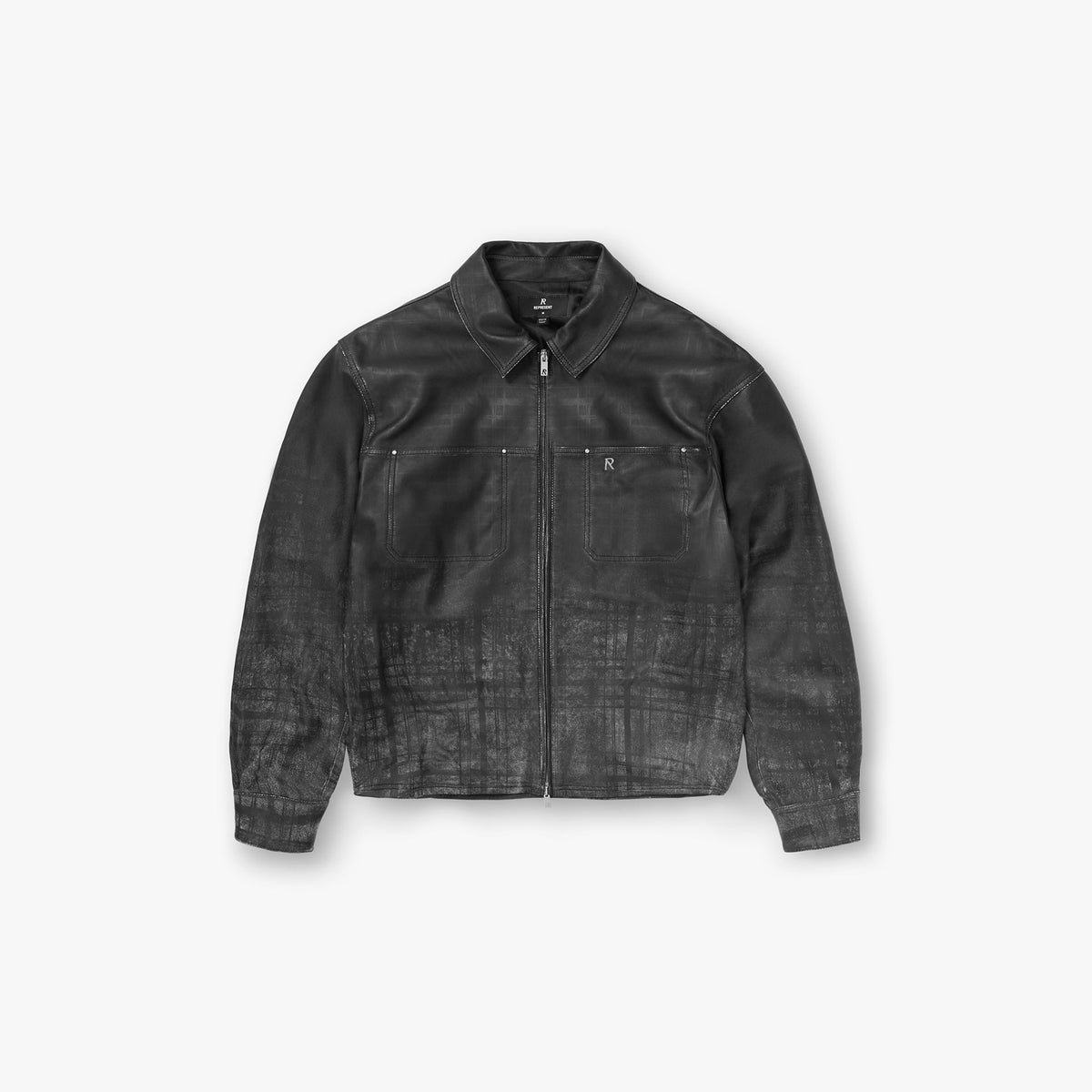 Rodeo Jet Black Leather Jacket | Mens Jackets | REPRESENT