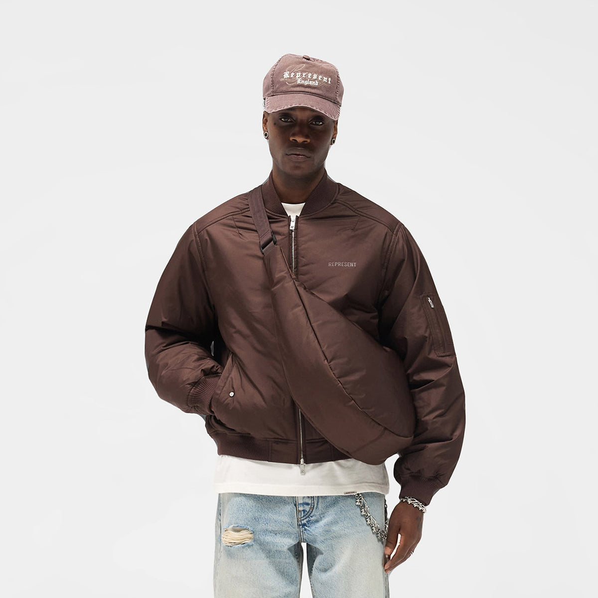Nero Smart Bomber Jacket Boxy Fit | Mens Jackets | REPRESENT