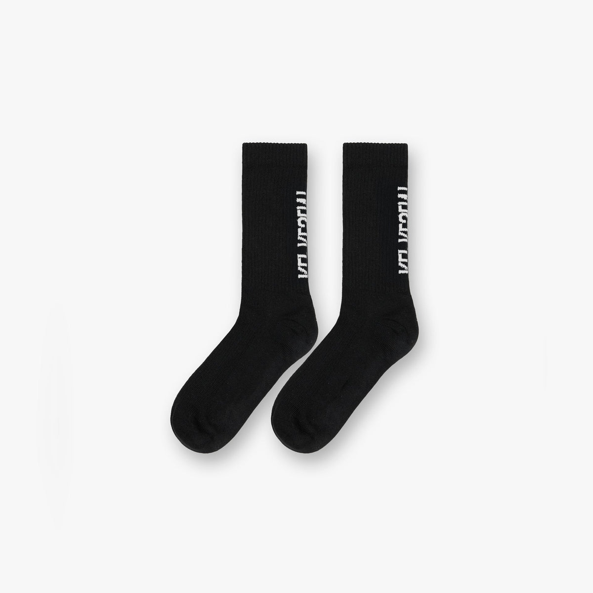 Represent Logo Socks - Jet Black | REPRESENT