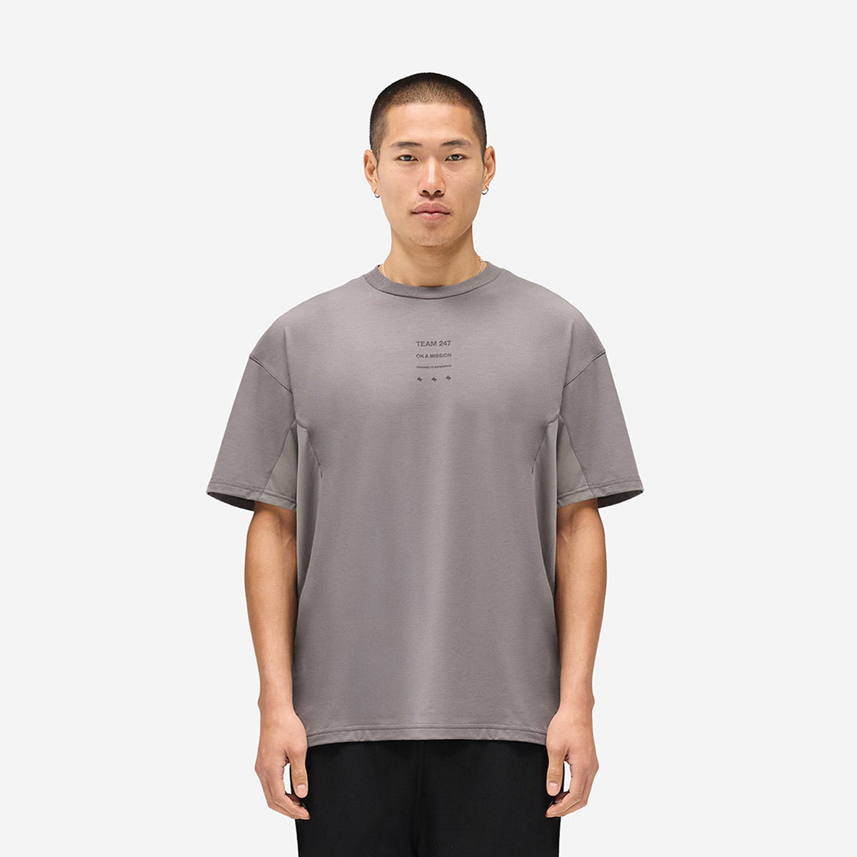 Steel 247 Uprising Tee | 247 Running T shirt | REPRESENT
