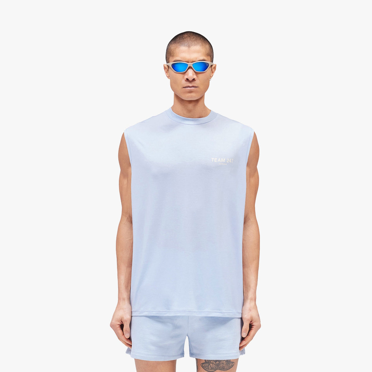 Glacier Team 247 Oversized Tank | 247 SS26 T-Shirts | REPRESENT