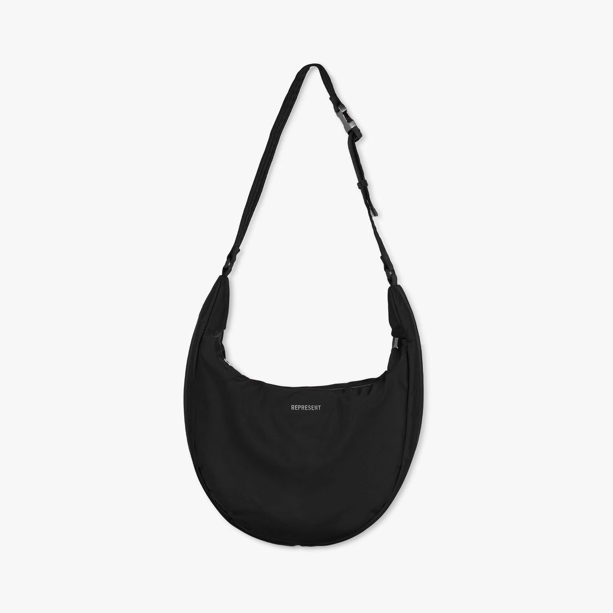 Black Padded Sling Crossbody Bag | Accessories | REPRESENT