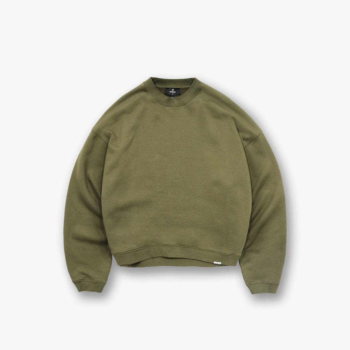 Army Green Initial Sweater | Mens Sweaters | REPRESENT