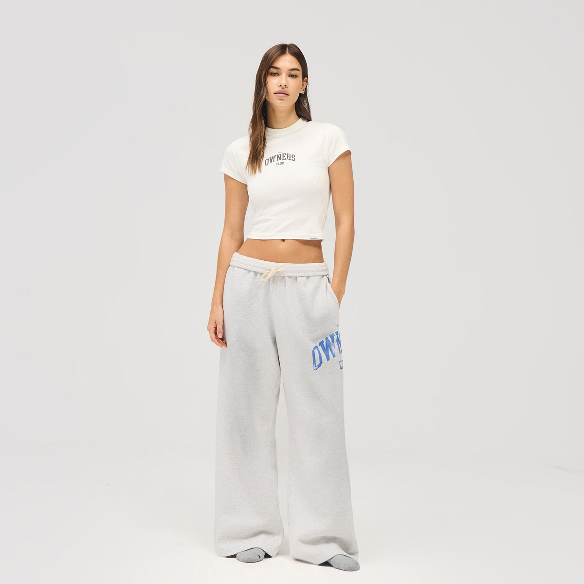 Flat White Baby Tee | Womens Owners Club | REPRESENT